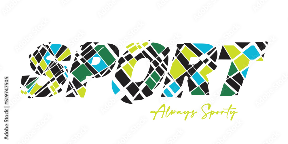 sport slogan text print , Sport alphabet font. Fast speed effect ...