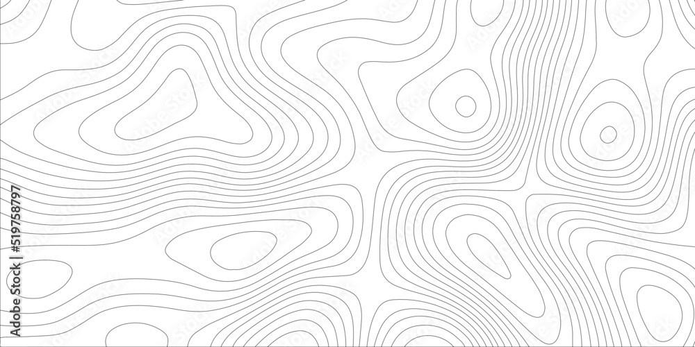 Abstract design with black and white abstract background . Topography ...