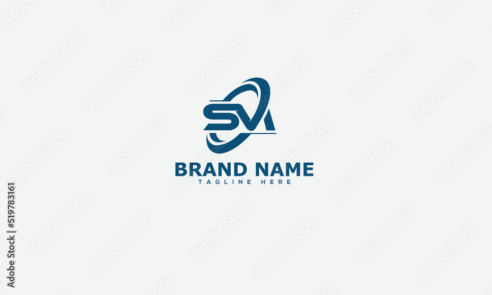 Logo design letter SM . Elegant modern. Vector template. Stock Vector ...