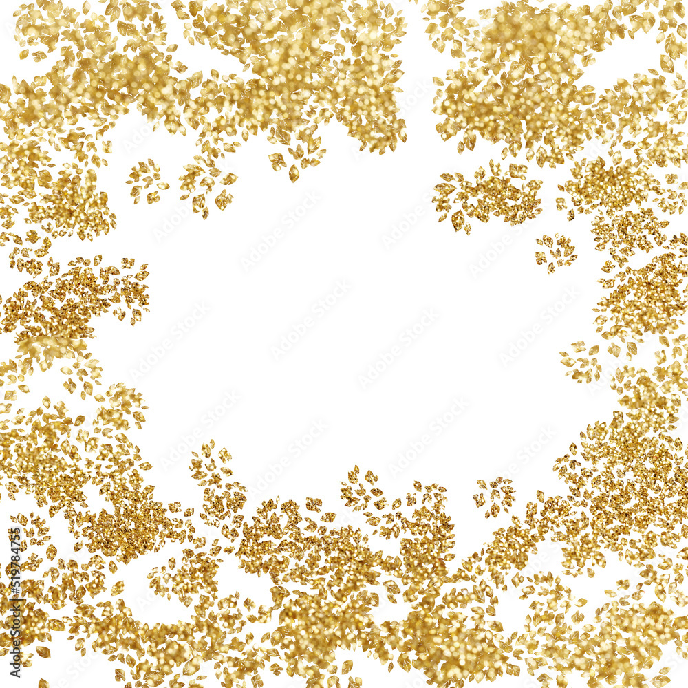 Gold Foil Frame ,gold splatter frames glitter,Gold brush stroke on ...
