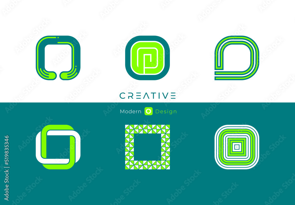 Letter O, modern alphabet, fonts, characters design, vector ...