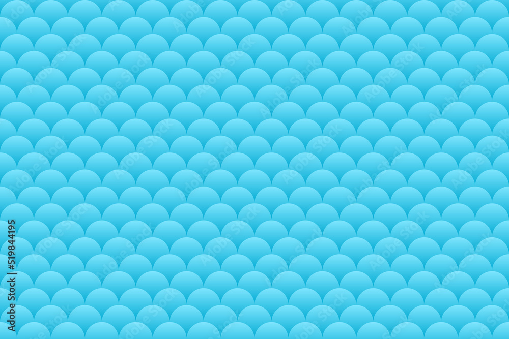 Light blue fish scales or mermaid scales pattern background. Stock ...