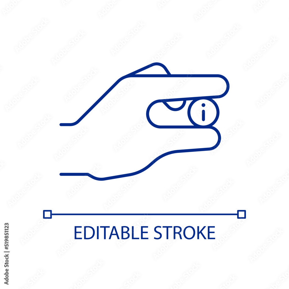 Bite-sized chunks of information learning RGB color icon. Short tasks ...