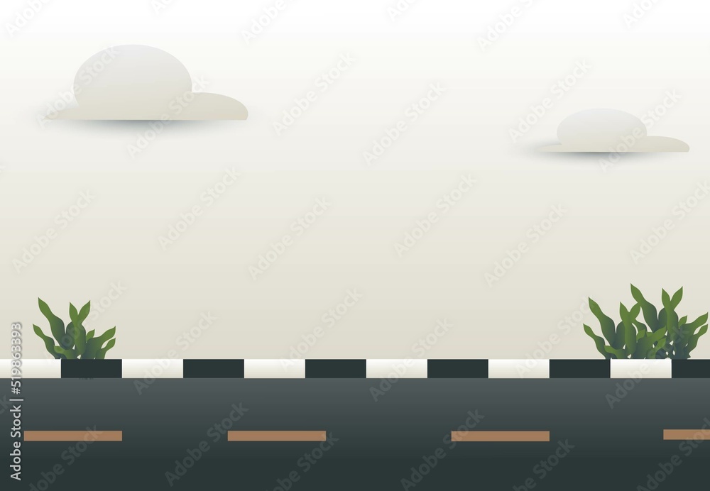 Road Side Vector