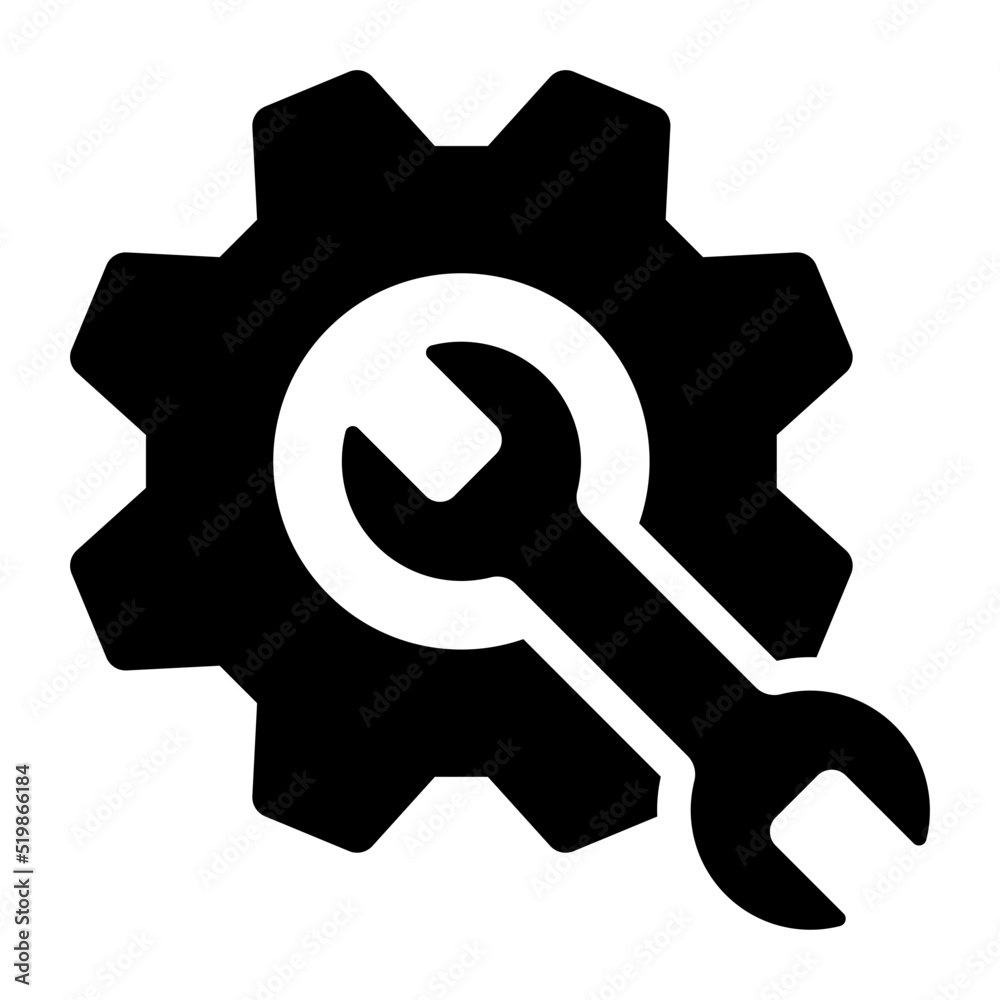 Wrench Gear Icon