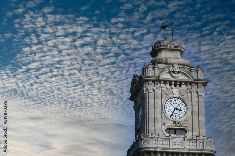 Dolmabahçe Palace, which was used as a palace by the Ottomans, is ...