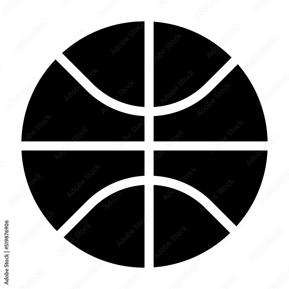 Basketball ball icon. Basketball ball isolated icon. Basketball symbols ...