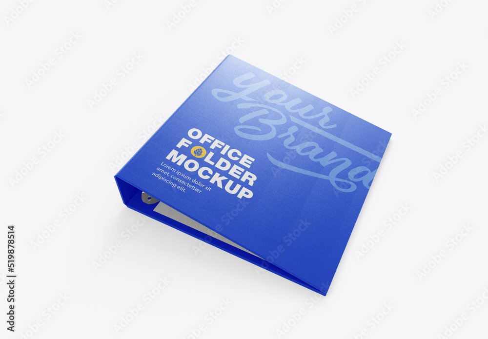 Closed Folder Mockup Stock Template | Adobe Stock