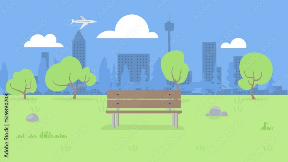 Flat Cartoon Background Footage. This 90 Flat Cartoon Background motion ...
