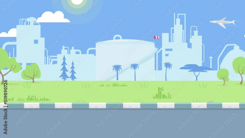Flat Cartoon Background Footage. This 90 Flat Cartoon Background motion ...