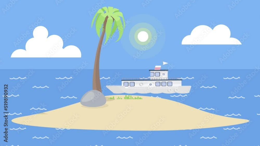 Flat Cartoon Background Footage. This 90 Flat Cartoon Background motion ...