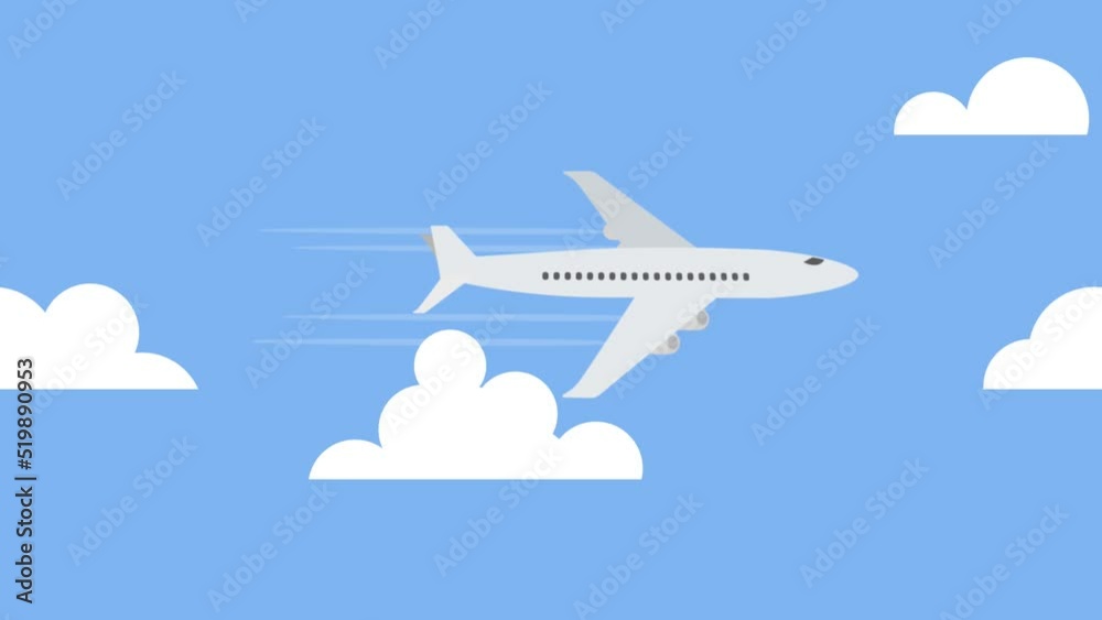 Flat Cartoon Background Footage. This 90 Flat Cartoon Background motion ...