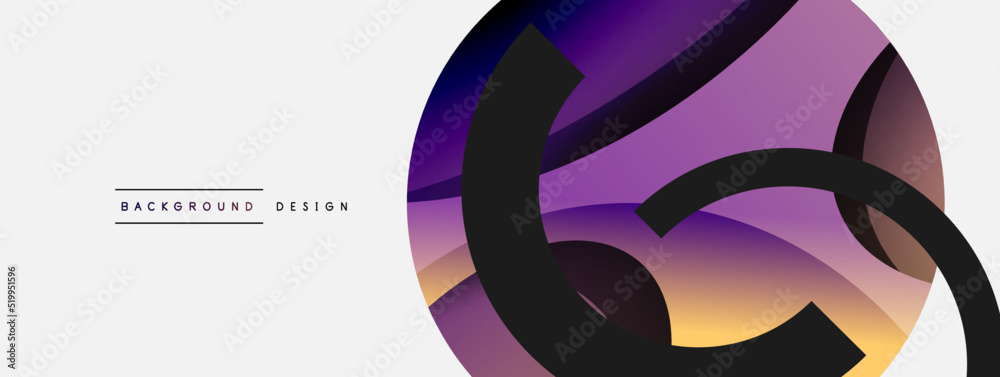 Original graphic wallpaper. Essential complex background. Movement ...