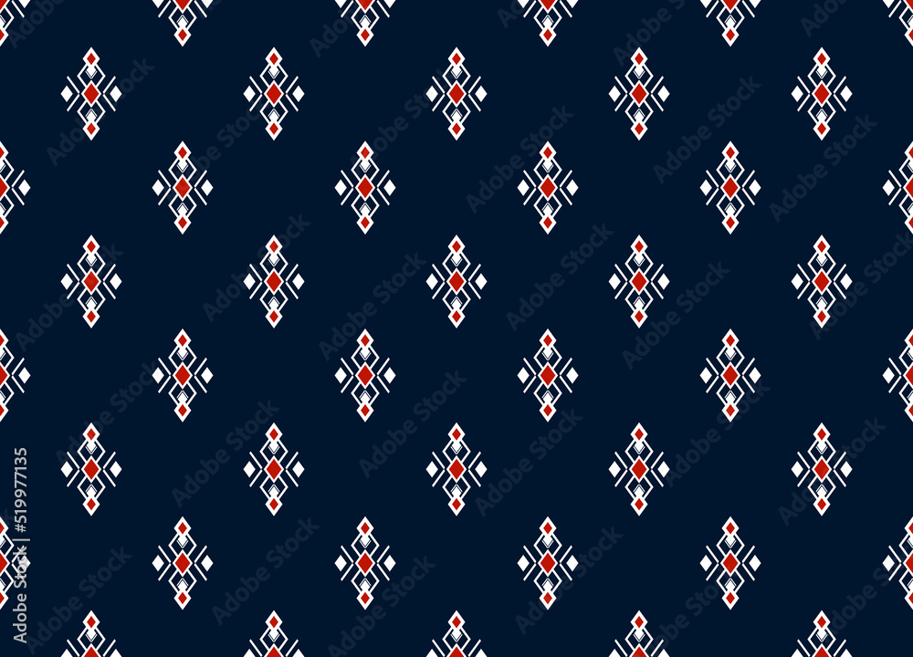 Geometric ethnic oriental seamless pattern traditional Design for ...