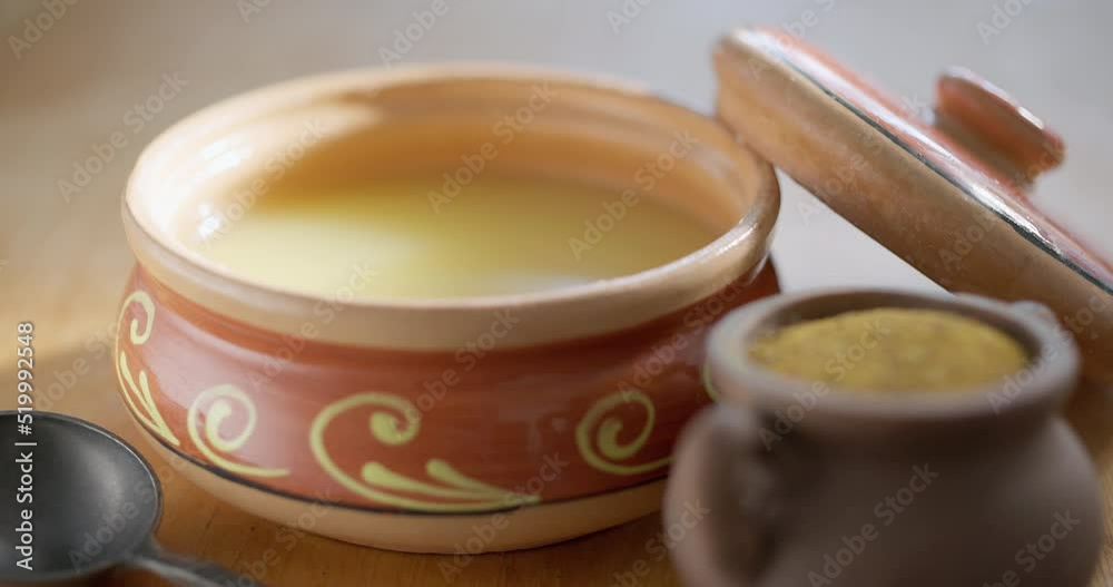 .Pure OR Desi Ghee also known as clarified liquid butter. Pure OR Desi ...