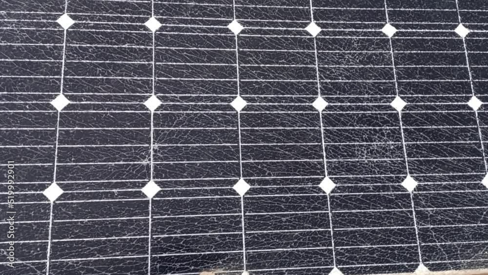 Damage Solar Panel, hot spots and cracks can appear on the surface of ...