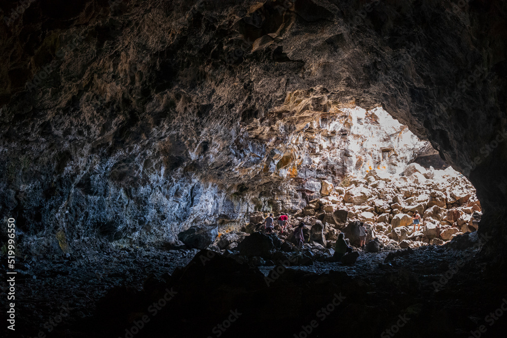 Exploring the caves at Craters of the Moon National Monument & Preserve ...