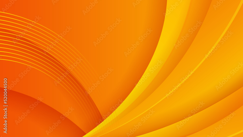 Modern orange and yellow gradient abstract background. Design for ...