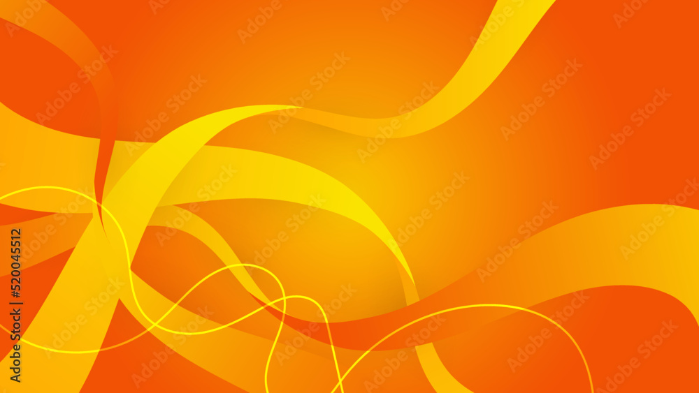 Modern orange and yellow gradient abstract background. Design for ...