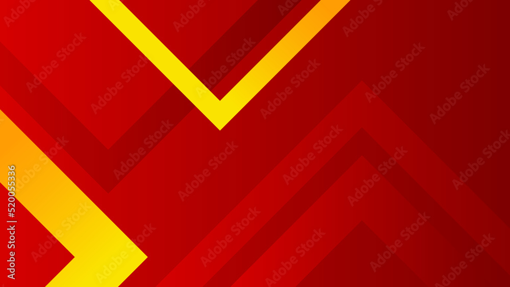 Abstract red and yellow background. Design for poster, template on web ...