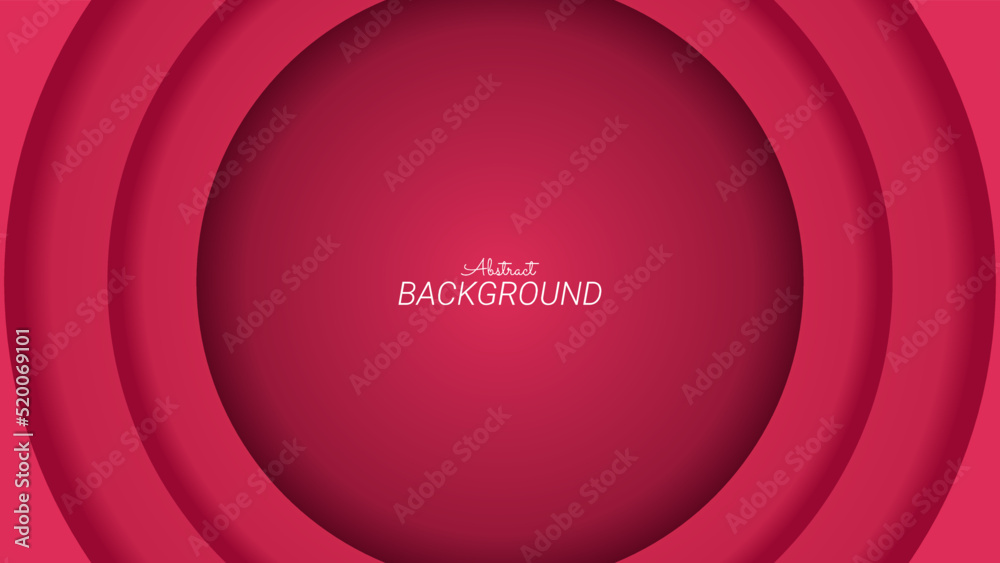 abstract circle round red maroon background template design Stock ...