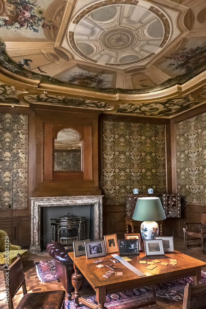 Interior of Bartolotti House (1620) - canal house in Amsterdam, was ...
