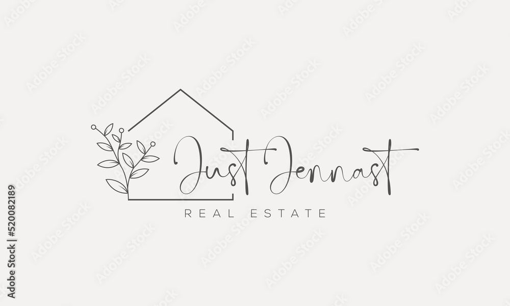 Vetor de Real estate logo. Realtor logo. property logo design vector ...