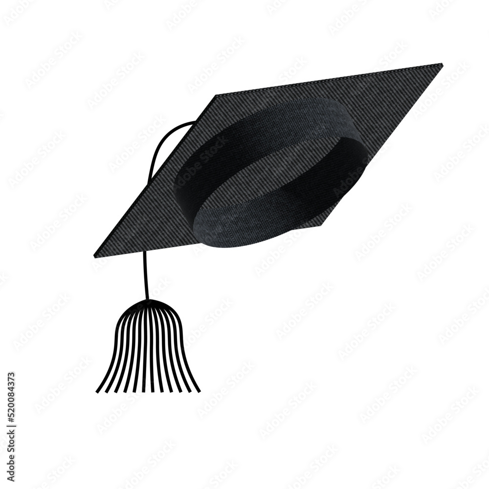 Chapeau de diplômé de fin d'étude Stock Vector | Adobe Stock
