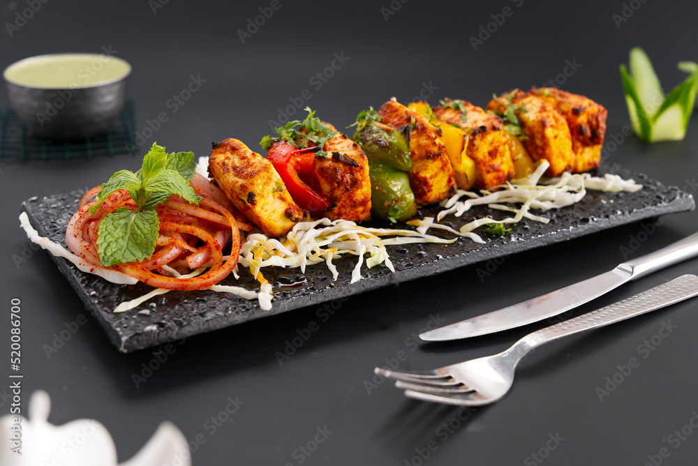 Paneer Tikka Stock Photo | Adobe Stock