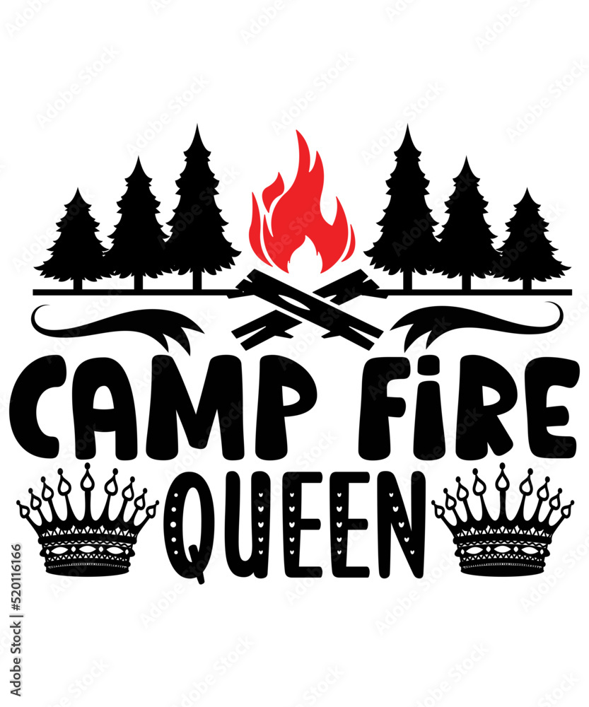 Camping SVG Bundle, Camping Crew SVG, Camp Life SVG, Funny Camping Svg ...