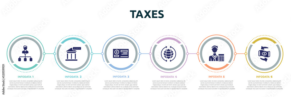 taxes concept infographic design template. included hierarchical ... taxes concept infographic design template. included hierarchical ...