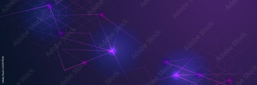 Vector banner design circuit board. Illustration Abstract modern ...