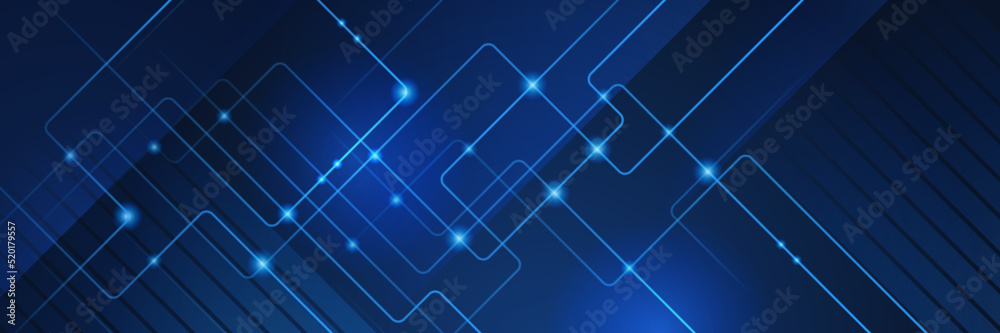 Abstract technology concept. Circuit board, high computer color ...