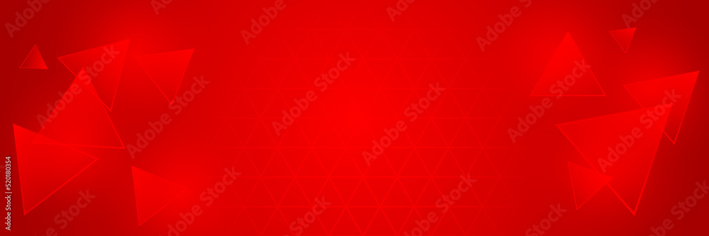 abstract red technology banner design. Abstract technology background ...
