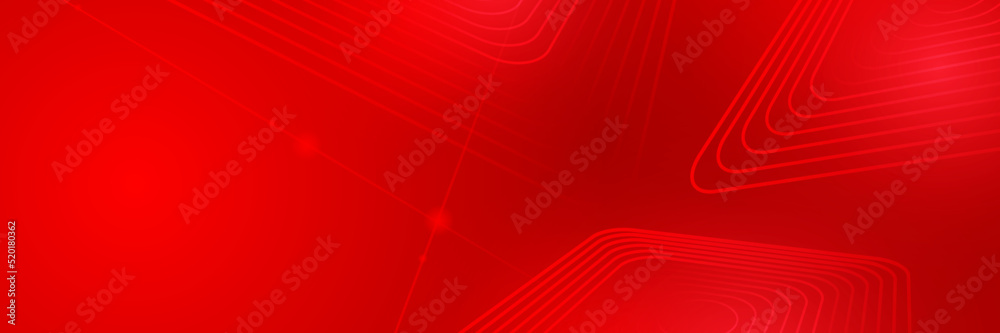 abstract red technology banner design. Abstract technology background ...