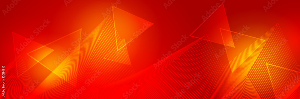 abstract red technology banner design. Abstract technology background ...