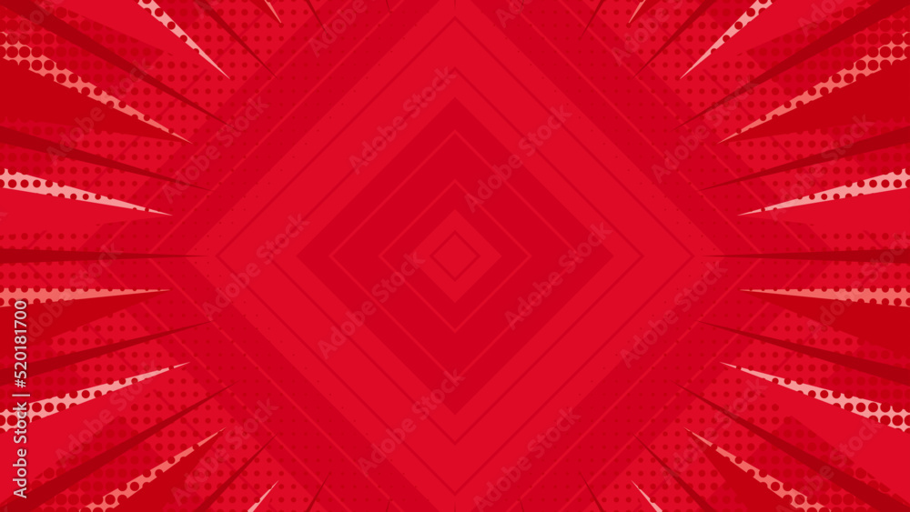 red comic book background vintage pop art superhero background for ...