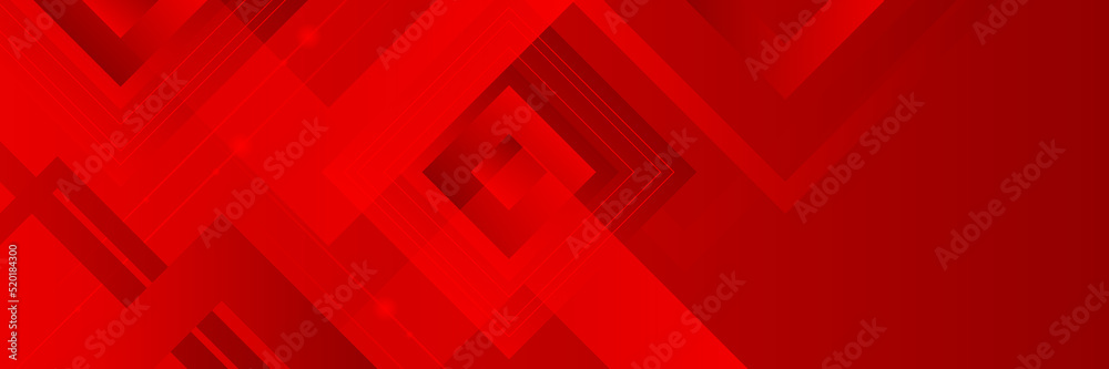 Abstract red banner background. Abstract banner design in shades of red ...