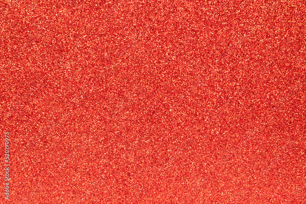 Red glitter background. Sparkling shiny wrapping paper texture ...