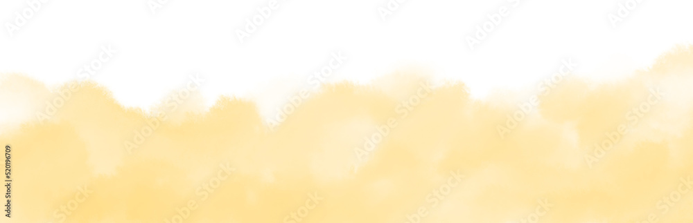 Watercolor wave banner pastel color mixing boarder elements Stock ...