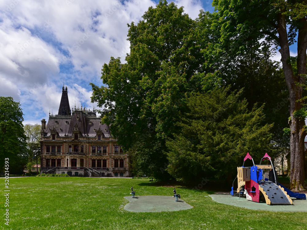 Frankreich - Bar-le-Duc - Parc Varin Bernier - Château de Marbeaumont ...