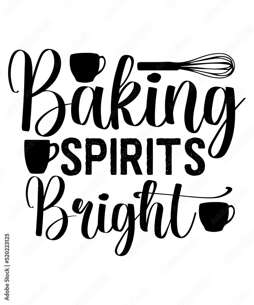 Vecteur Stock Kitchen SVG Bundle, baking svg, cooking svg, chef svg ...