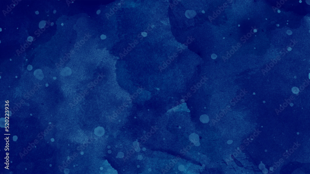 Artistic hand painted multi layered dark blue background. dark blue ...