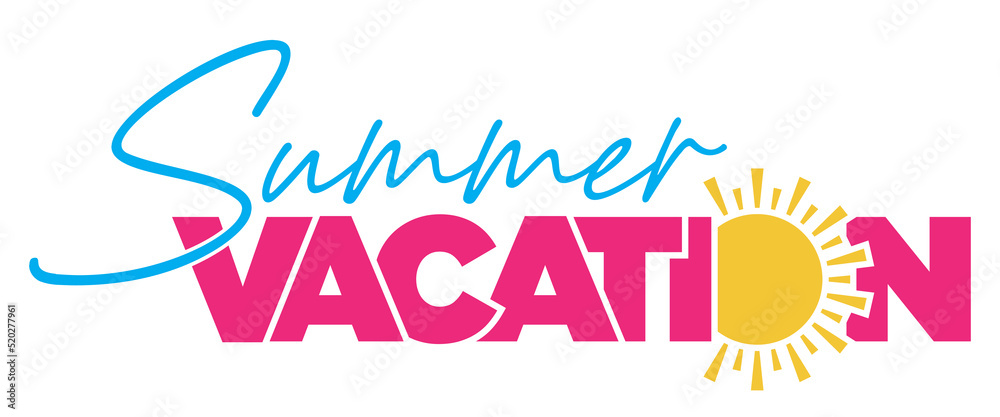 Summer Vacation Clipart