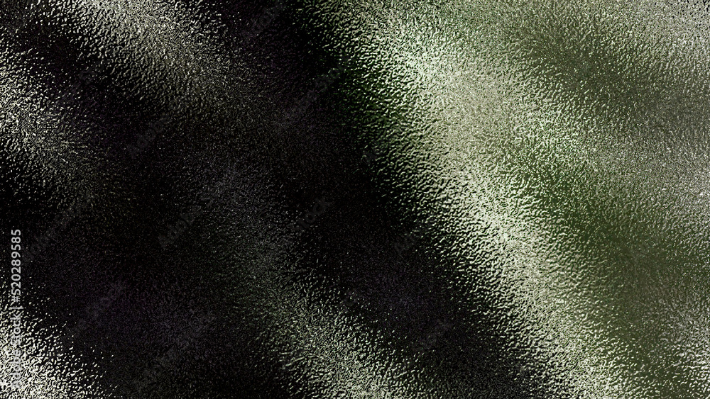 Abstract rough transparent glass texture with changing soffit lights ...