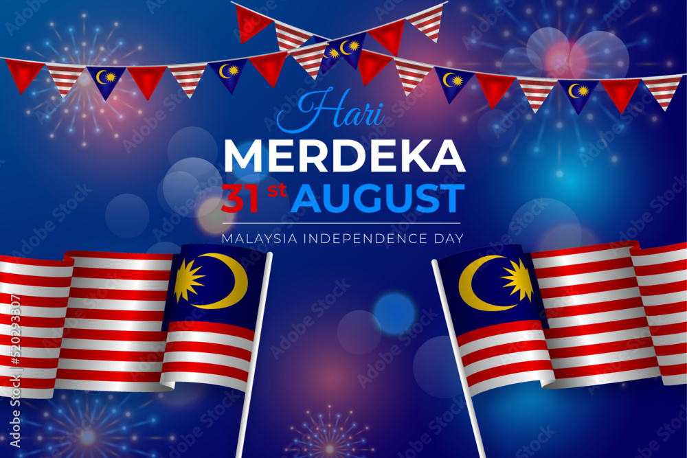 Malaysia independence day background. Malaysian national day 31st of ...