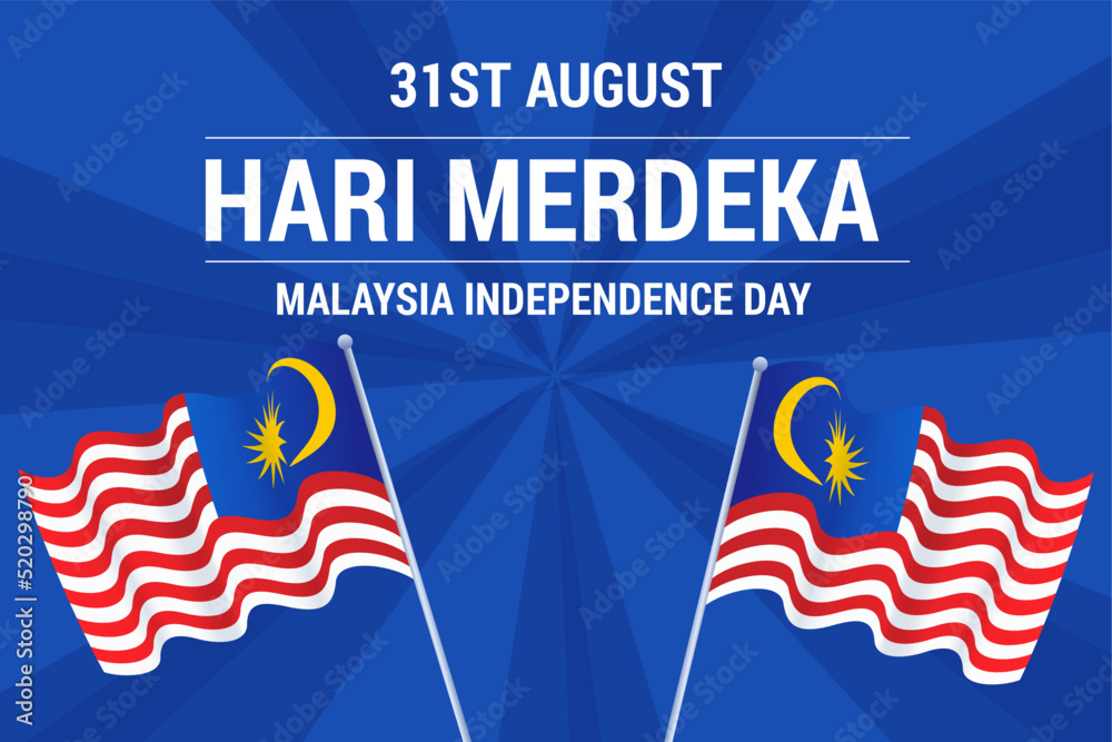 Malaysia independence day background. Malaysian national day 31st of ...