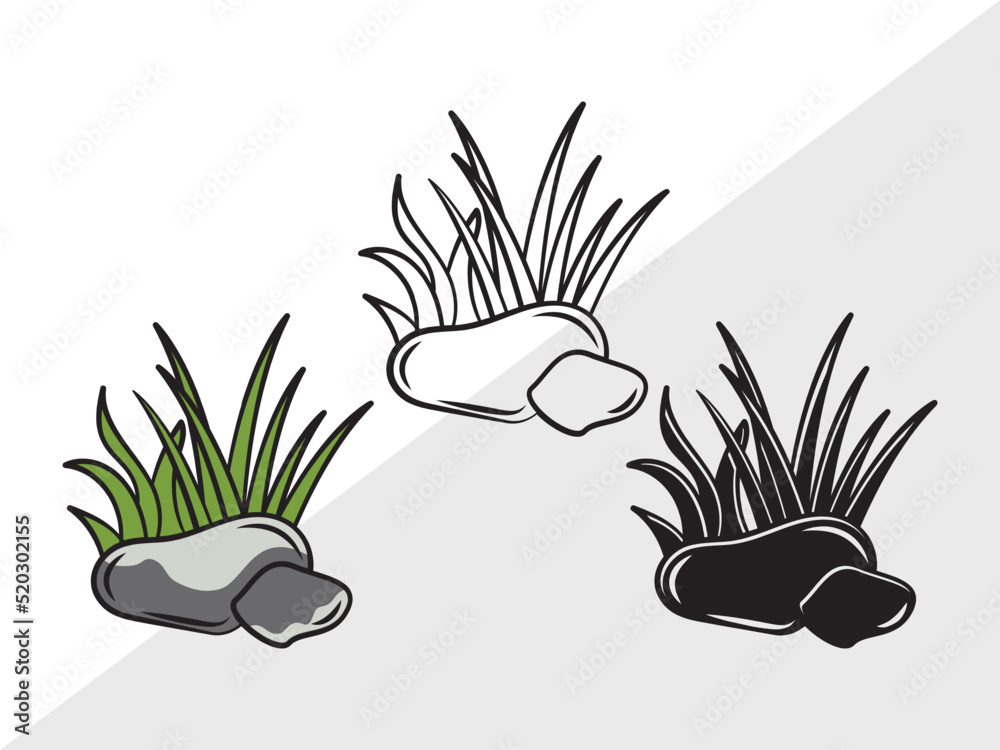 Grass Svg Plants Svg Lawn Grass Svg Tall Grass Svg Garden Svg Grass Clipart Stock