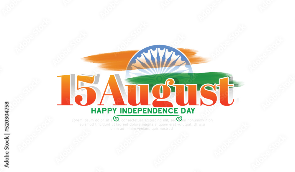 15th August Happy Independence Day Of India, New Concept Har Ghar ...