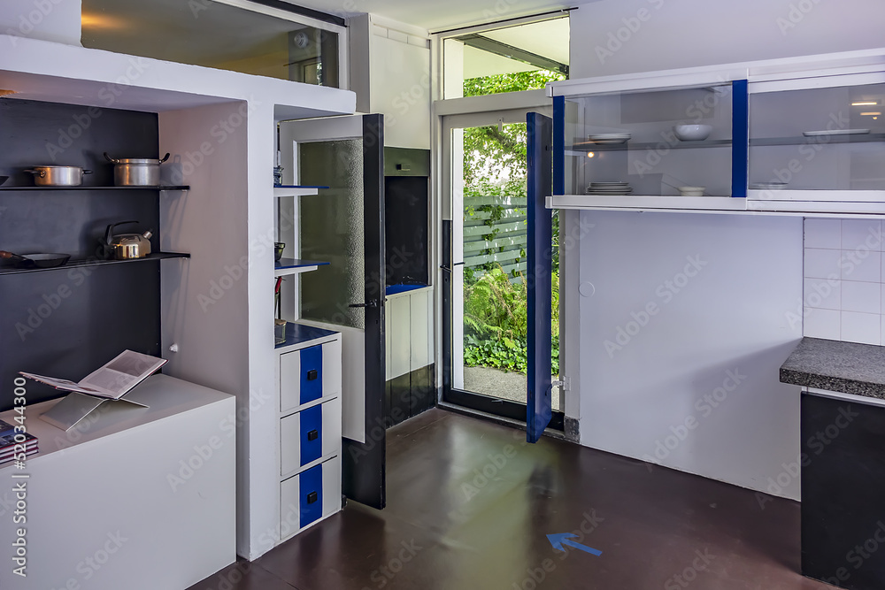 Gerrit Rietveld Schroder House Interior